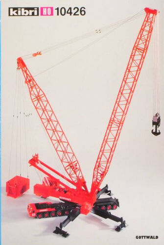 NEW! Kibri 10426 Gottwald 10-axle Mobile Crane