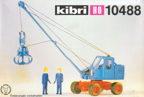 NEW! Kibri 10488 Fuchs Wheel Loader with Grab