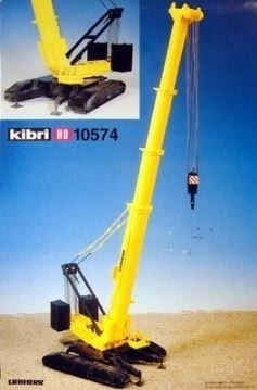 NEW! Kibri 10574 Liebherr Self-Propelled Telescopic Crawler Crane