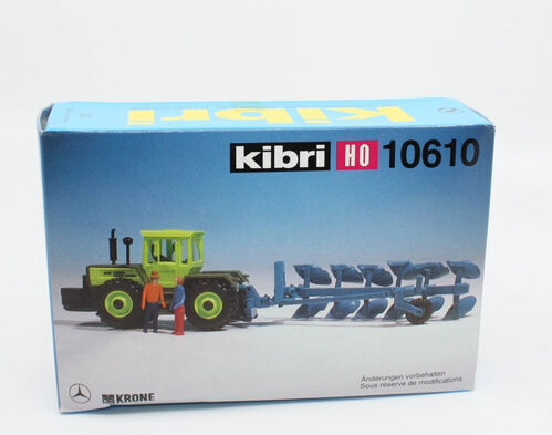 NEW! Kibri 10610 Mercedes Benz Tractor with Plough