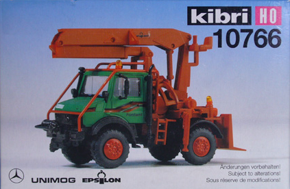 NEW! Kibri 10766 Unimog with Self-Loading Crane
