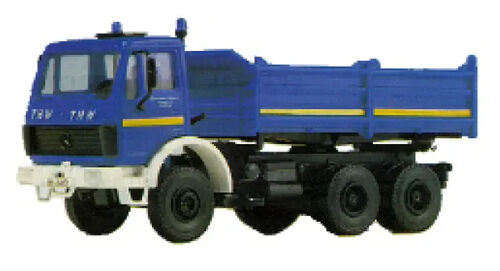 NEW! Kibri 10800 Mercedes Benz 3-axle THW Tipper