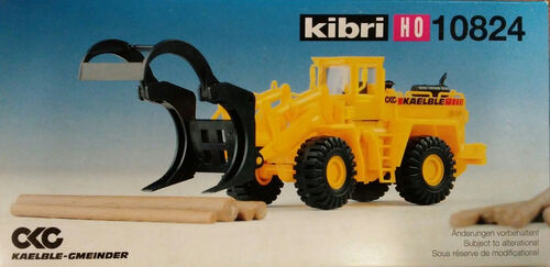 NEW! Kibri 10824 Wheel Loader with Kaelble-Gmeinder Timber Grapple