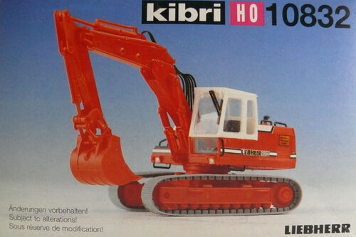 NEW! Kibri 10832 Liebherr 922 Crawler Excavator