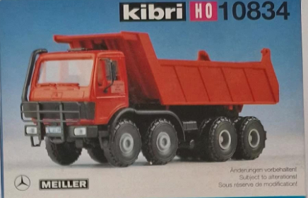 Kibri 10834 Mercedes Benz 3-axle Meiller Tipper