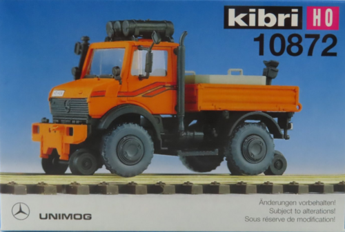 NEW! Kibri 10872 Unimog with Railway Equipment
