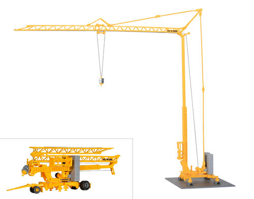 NEW! Kibri 10390 Żuraw dolnoobrotowy Liebherr SK 20
