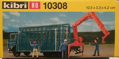 NEW! Kibri 10308 MB do transportu szkła z dźwigiem samowyładowczym
