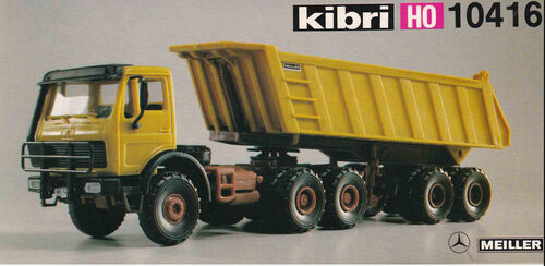 NEW! Kibri 10416 MB 3/oś z naczepą 2/oś wywrotka Meiller
