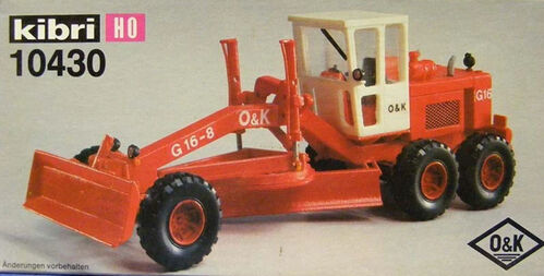 Kibri 10430 Równiarka drogowa O&K G 16-8