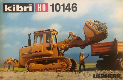 NEW! Kibri 10146 ładowarka gąsienicowa Liebherr 631