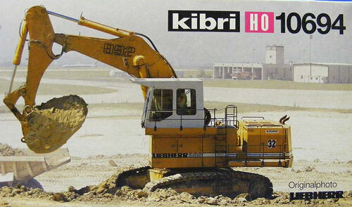 NEW! Kibri 10694 Koparka Liebherr 992 na gąsienicach