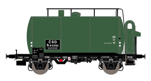 NEW! Exact-Train EX20624 Wagon cysterna 30m3 Uerdinger, Rt 8-63162, ČSD, Ep. III