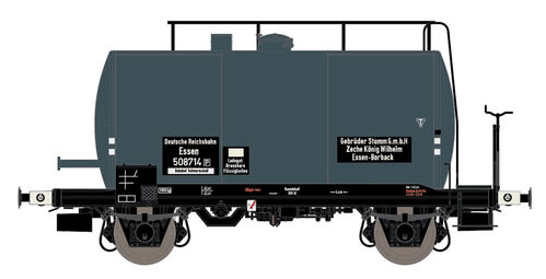 NEW! Exact-Train EX20601 Wagon cysterna 30m3 Uerdinger, Gebr. Stumm, DRG, Ep. II