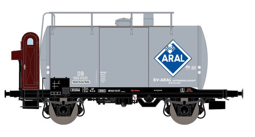 NEW! Exact-Train EX20604 Wagon cysterna 30m3 Uerdinger, 503 113 Aral, DB, Ep. IIIb
