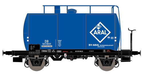 NEW! Exact-Train EX20605 Wagon cysterna 30m3 Uerdinger, 503 189 Aral, DB, Ep. IIIb