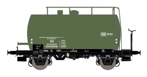 NEW! Exact-Train EX20608 Wagon cysterna 30m3 Uerdinger, 5 530 600 IVG, DB, Ep. IIIb