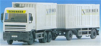 Kibri 11086 Daf z Kontenerem I P.