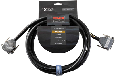 Mogami 3162 BO25M25M3T 3,0 Meter Schwarz | Breakout Digital kabl