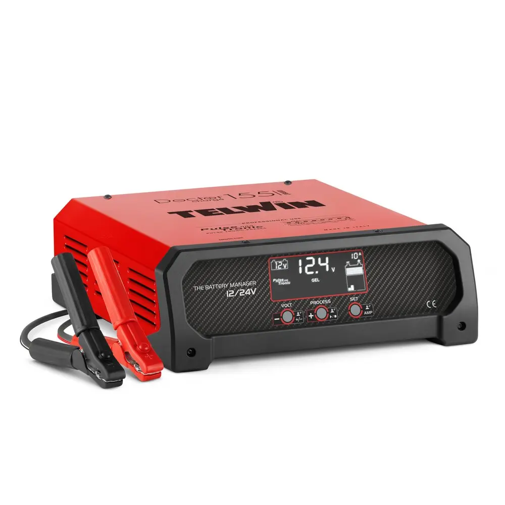 TELWIN Punjač DOCTOR CHARGE 155 CONNECT 12V/16V/24V