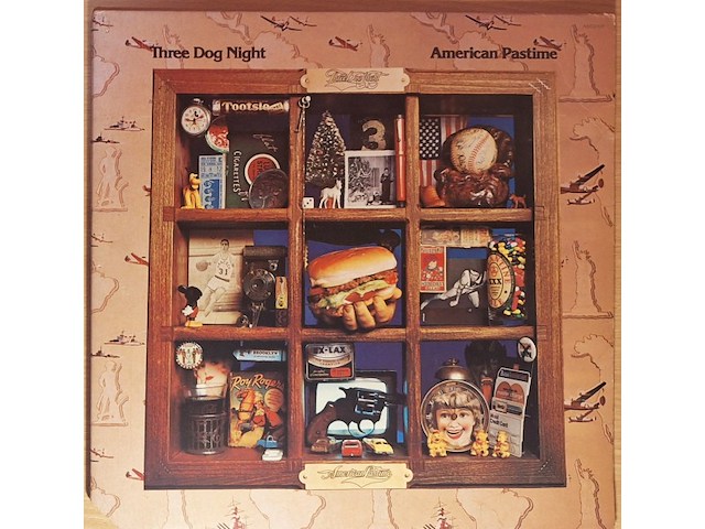 LP THREE DOG NIGHT - American Pastime (1976) USA, MINT