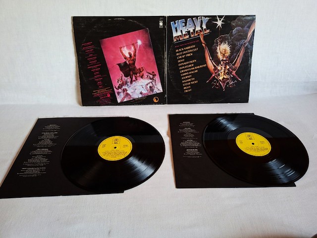 HEAVY METAL! DUPLI LP! MUZIKA FILMA! OMOT5/PLOČE5!