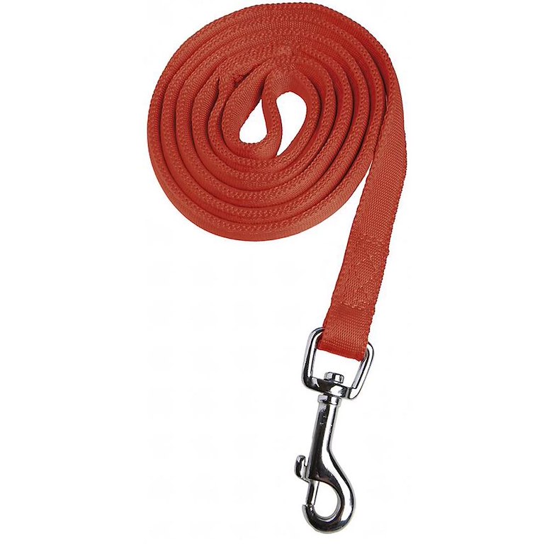 Traka za povodac za pse Cushion 20 mm/1,2 m crvena