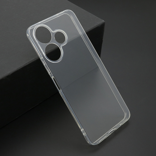 FUTROLA ULTRA TANKI PROTECT SILIKON ZA XIAOMI REDMI 13 4G PROVIDNA (BELA)
