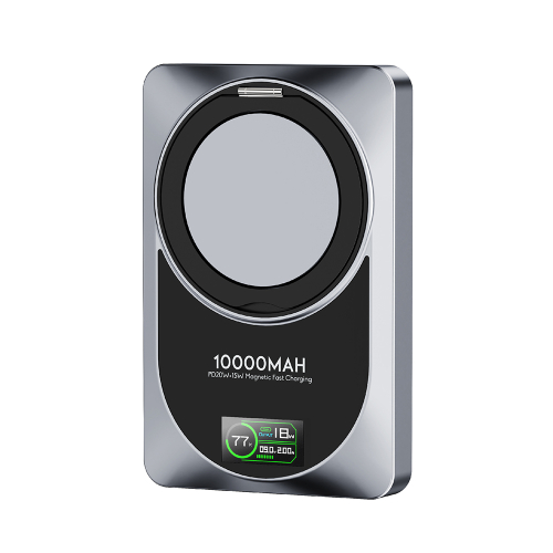 POWER BANK MAGSAFE MOXOM MX-PB183 360 ROTATE PD20W+15W MAGNETIC FAST 10000MAH CRNI