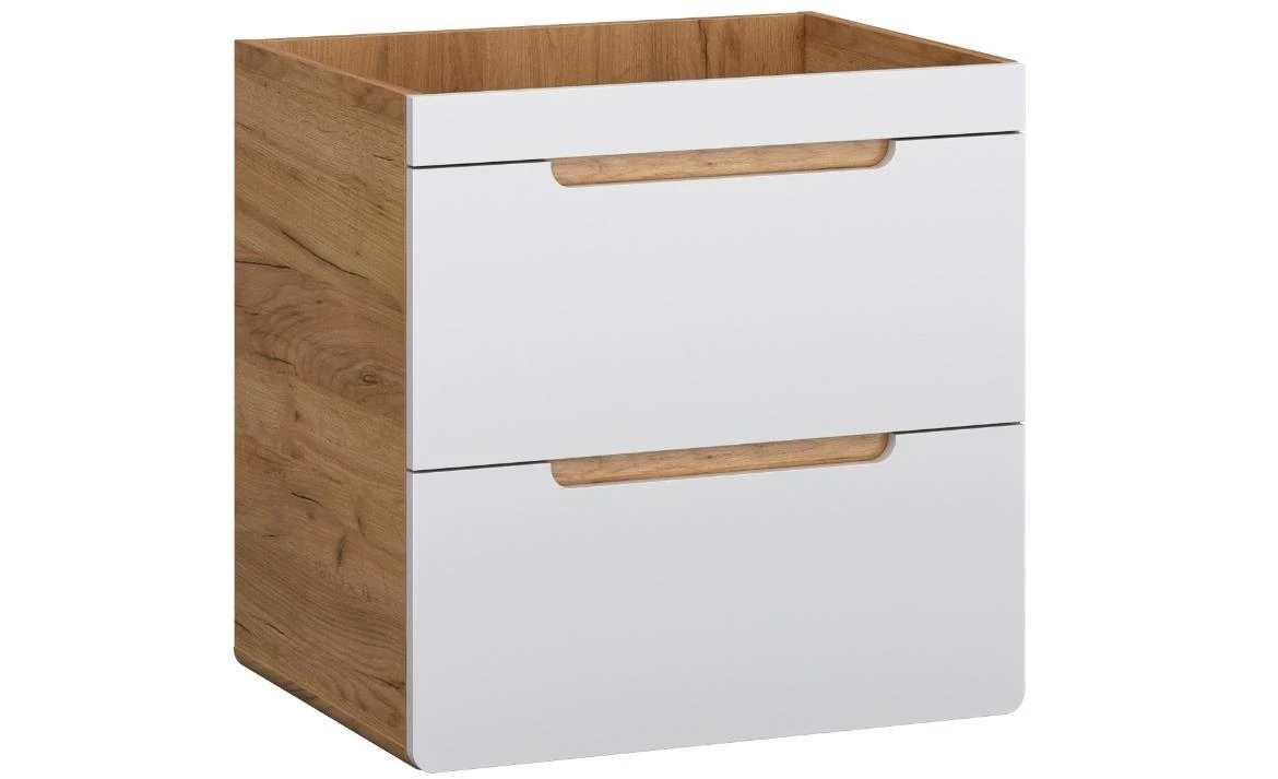 Bronx 60 kupaonska baza 60x45,5x59 cm hrast bijela
