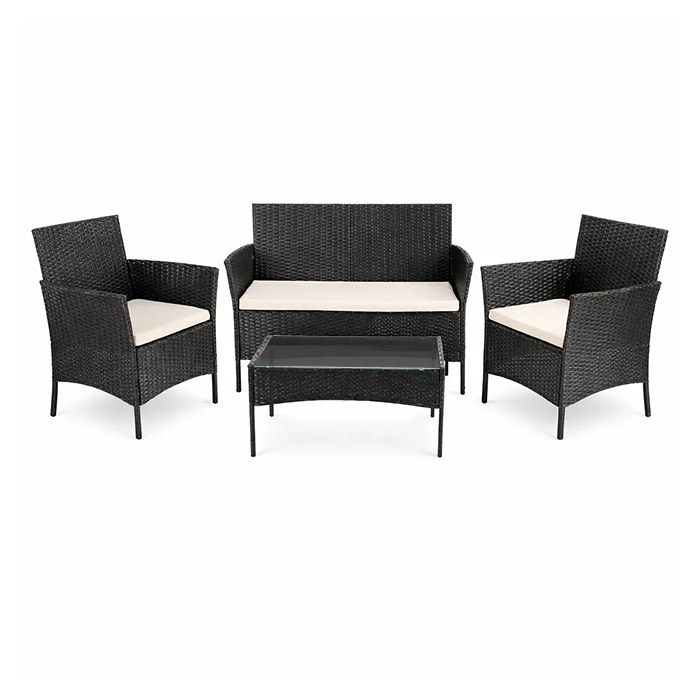 Bastenski Set STAR Crni 3+1 31880