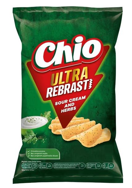CHIO CHIPS REBRASTI PAVLAKA I ZACINI 80G