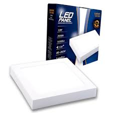 LED PLAFONJERA PANEL 18W 3000K LUMAX CIP LUMNPK ZUTA KOCKA NADGRADNI 220X220 1530LM