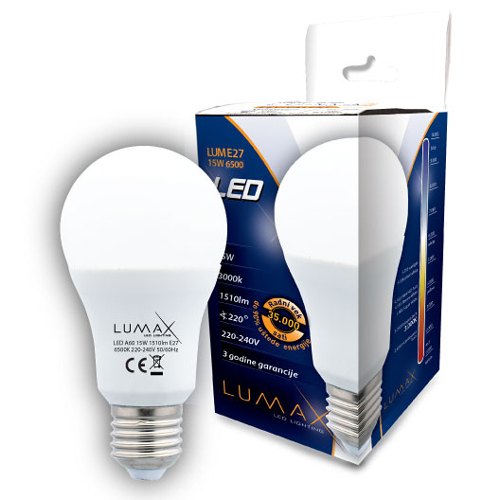 LED SIJALICA LUMAX 9W E27 4000K CIP NEUTRAL 810LM