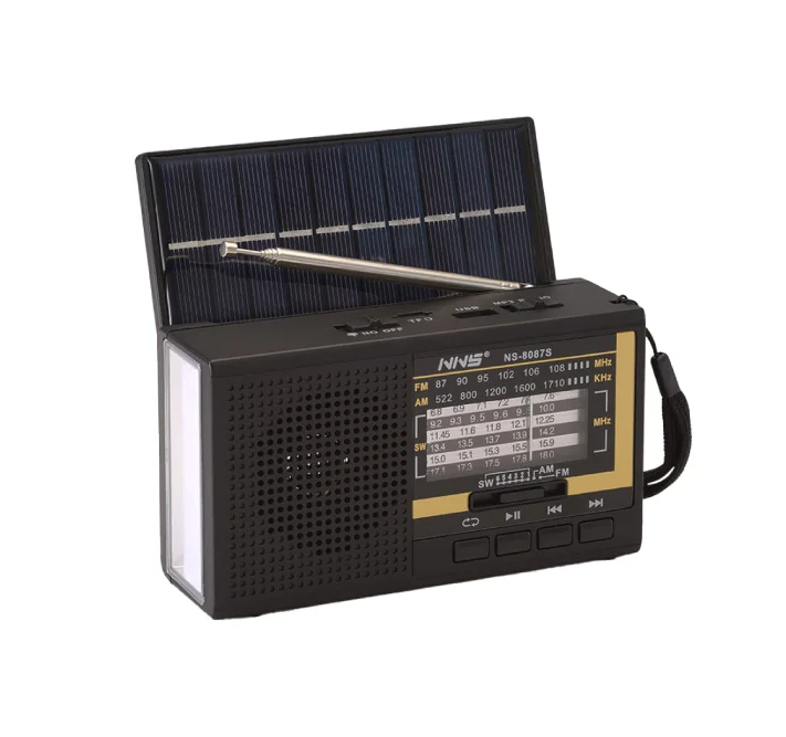 SOLARNI PRENOSNI BLUETOOTH TRANZISTOR (RADIO) FM|AW|SW|BT|USB|TF SOLAR NS-8087S