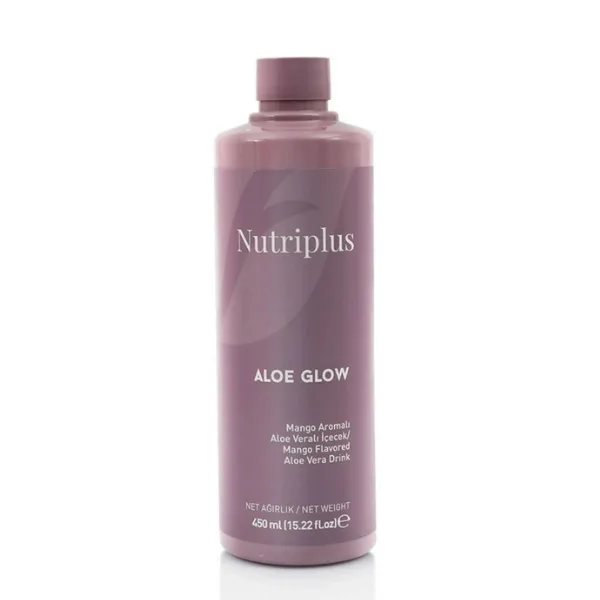 Nutriplus Aloe Glow napitak sa sokom Aloe Vere,aroma manga,450ml
