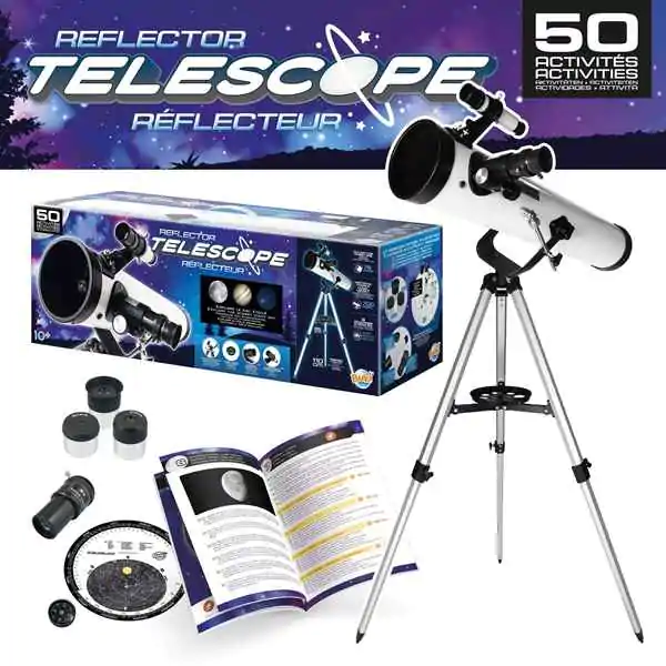 Teleskop za decu se 50 aktivnosti 106340 BUKI