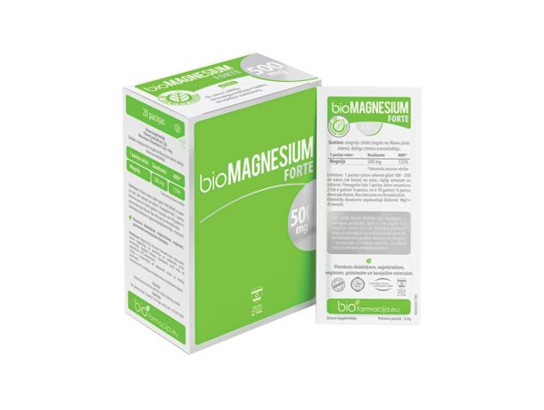 BIO MAGNESIUM FORTE 20X500MG