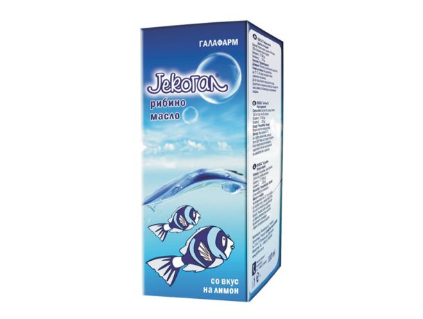 GALA Jekogal Riblje ulje ukus limuna 100mL