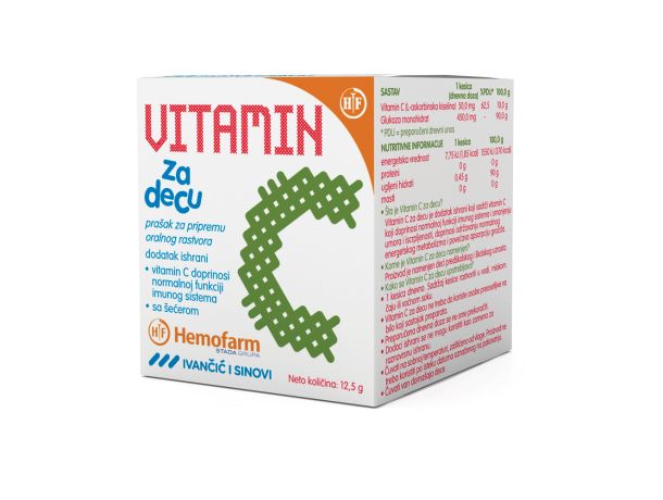 Vitamin C za decu 50mg 25 kesica