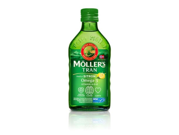 MOLLERS OMEGA 3 CITRONE 250ML