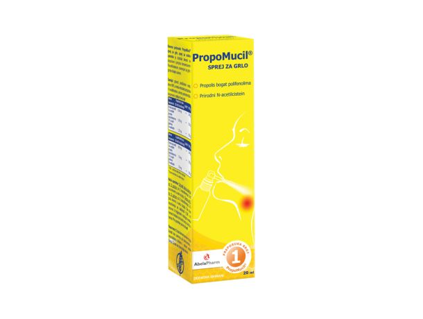 PropoMucil sprej za grlo 20ml
