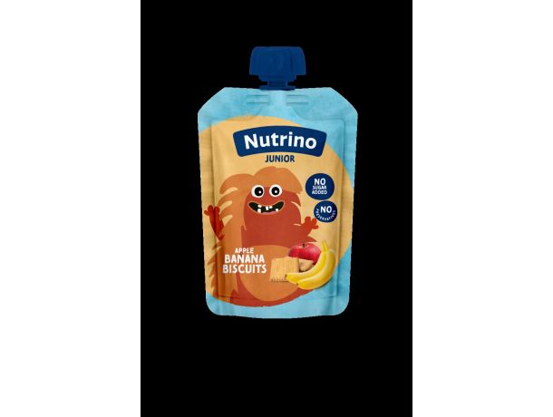 Nutrino junior pauč Jab.bana i keks 180g