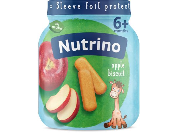 NUTRINO PIRE JABUKA KEKS 125G