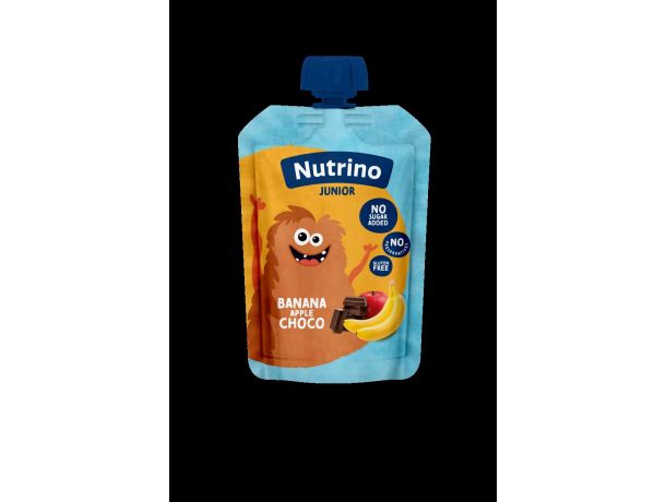 Nutrino Junior pauč Banana, jabuka, čokolada 180g