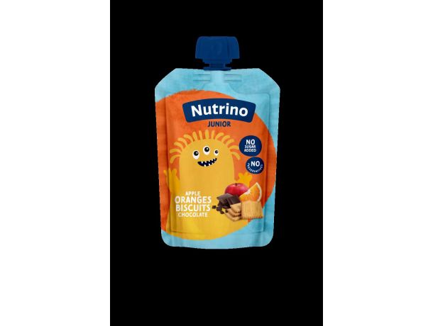 Nutrino junior pauč Jab.pom.keks.čok100g
