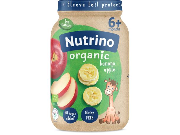 Nutrino ORGANIC - Banana i jabuka
