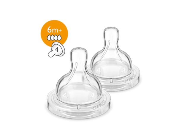 Avent Cucla Klasik brz protok 6M+ 2 komada