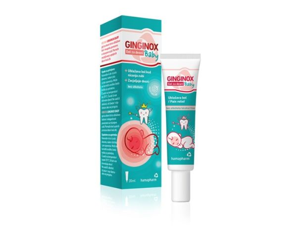 GINGINOX BABY DESNI gel 20ml