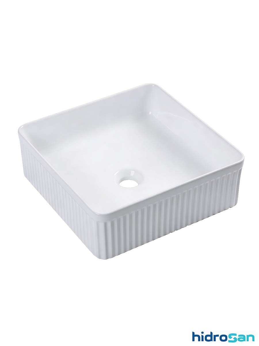Lavabo nadgradni 13-272 Hidrosan 37,5×37,5cm